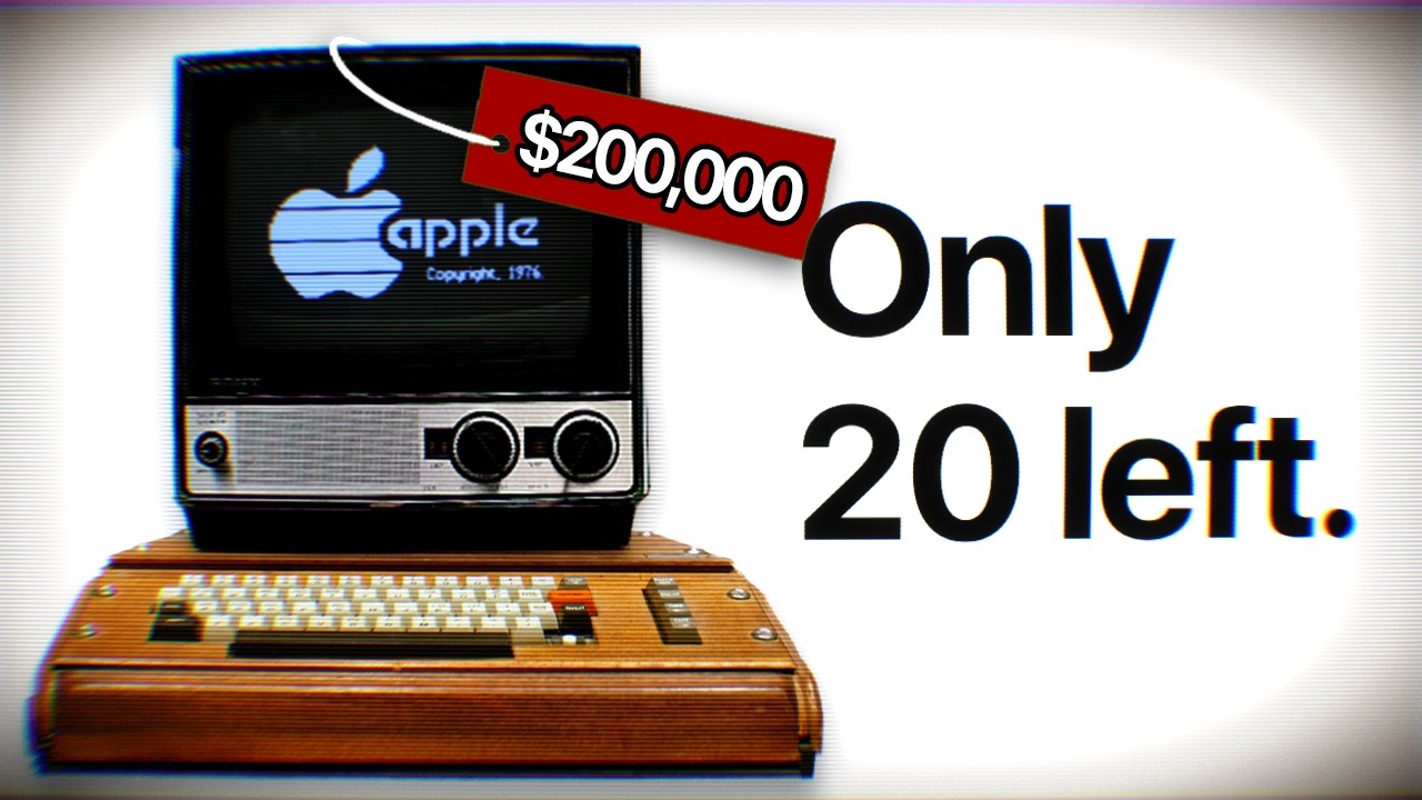 Apple 1 The Computer That Started Everything Youtube