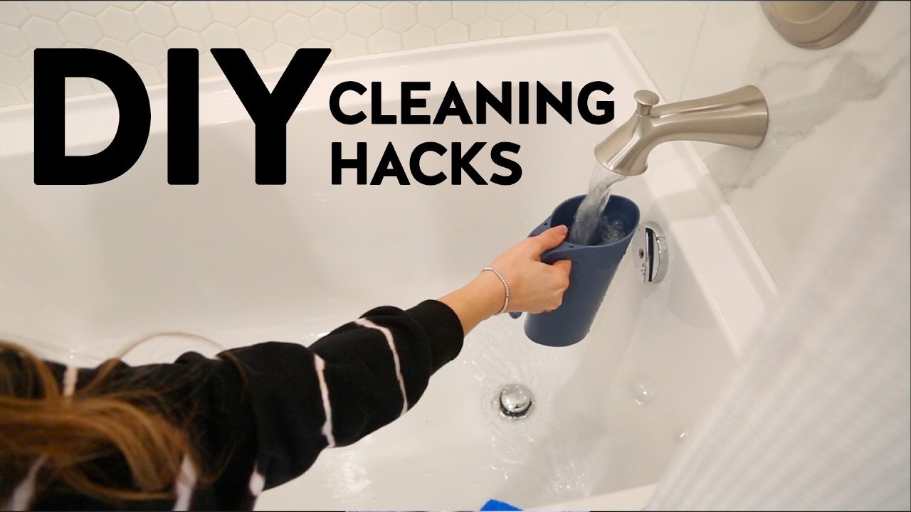 Cleaning Hacks With Diy Cleaners Youtube