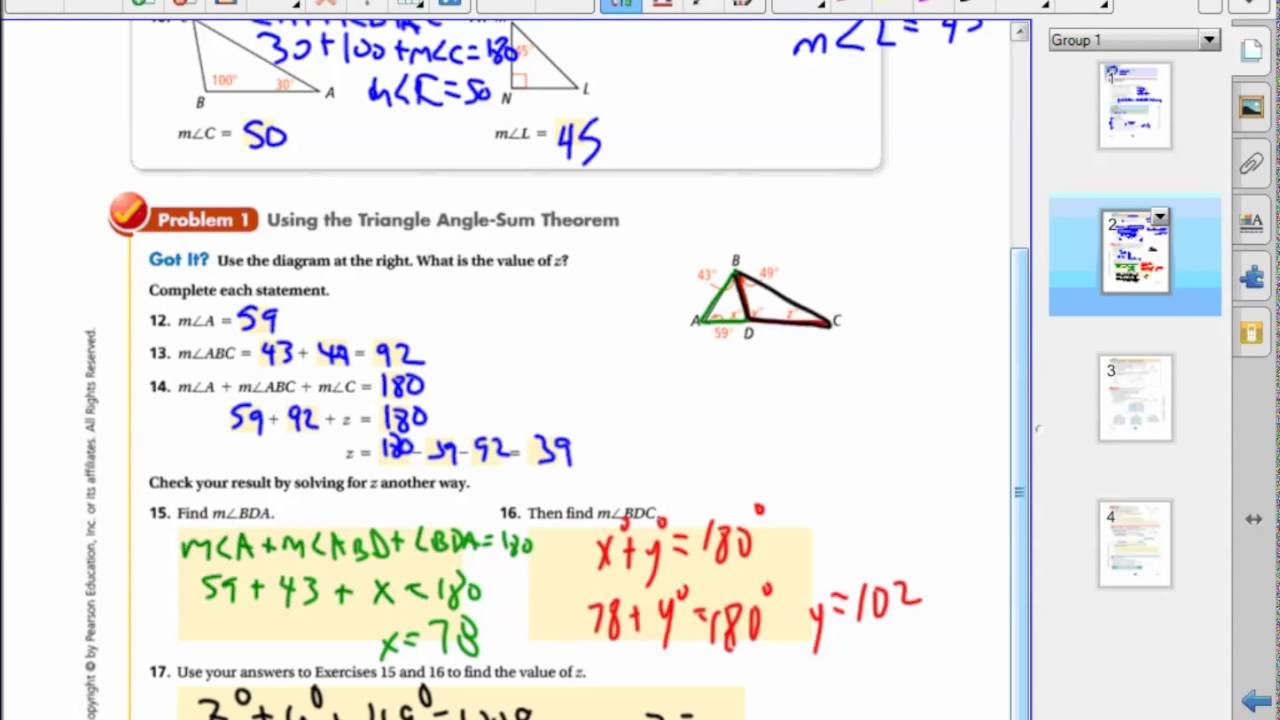 Geometry Section 3 5 Youtube