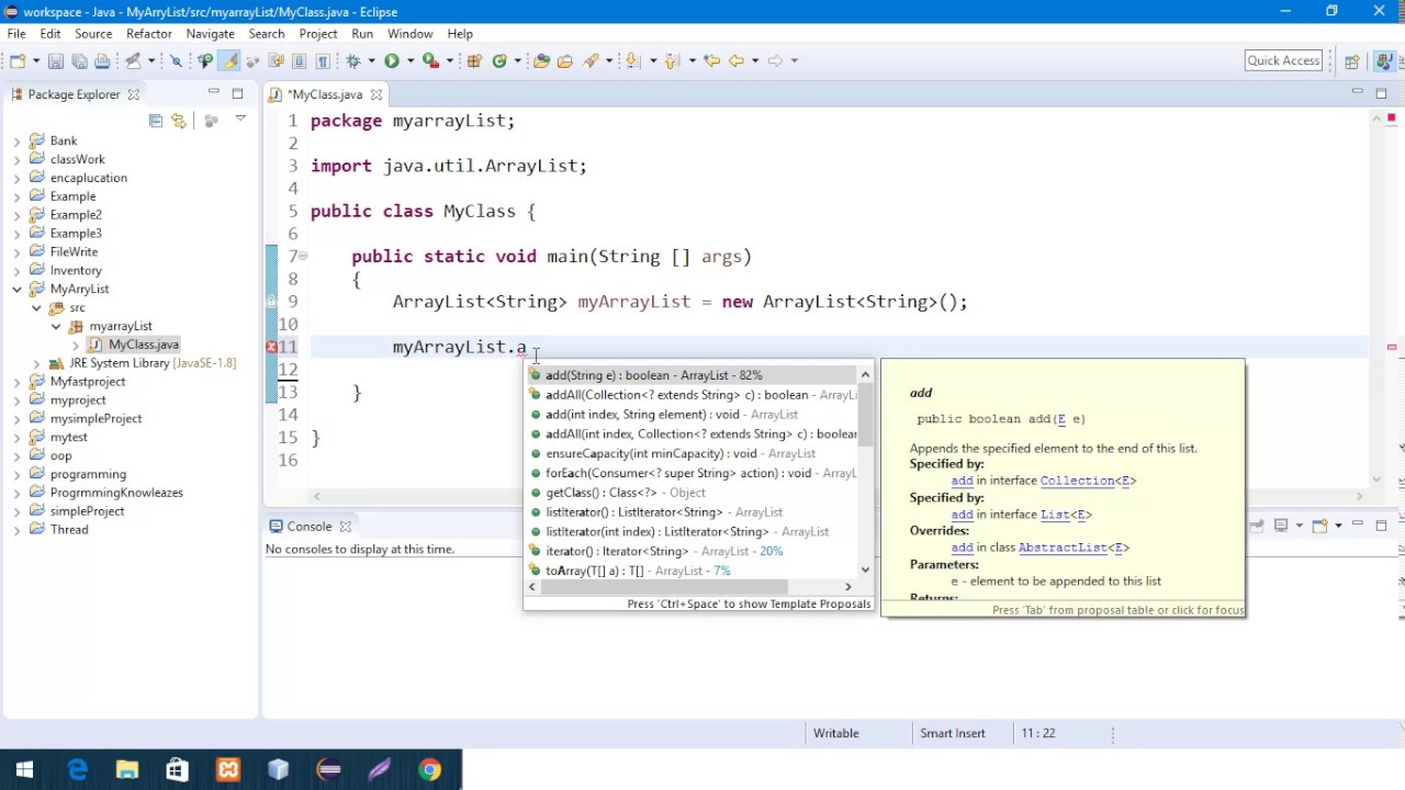 Java For Beginners Arraylist Youtube