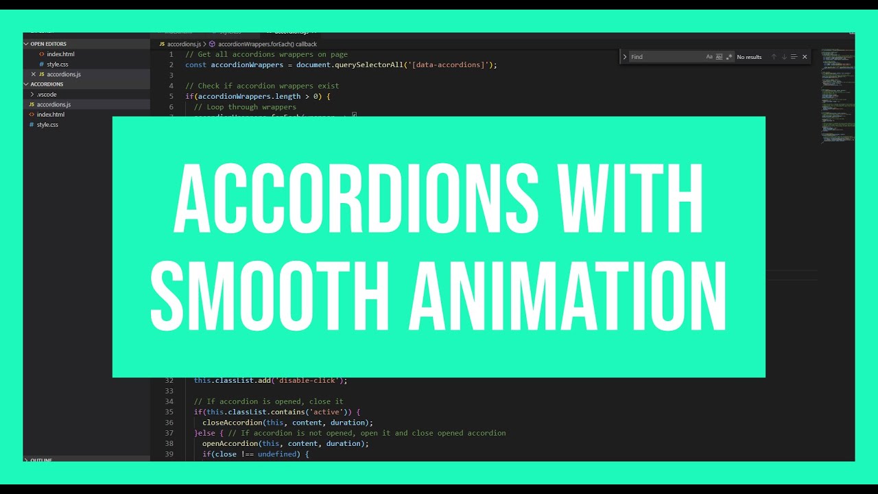 Smooth Accordion Javascript At Robert Lindsay Blog
