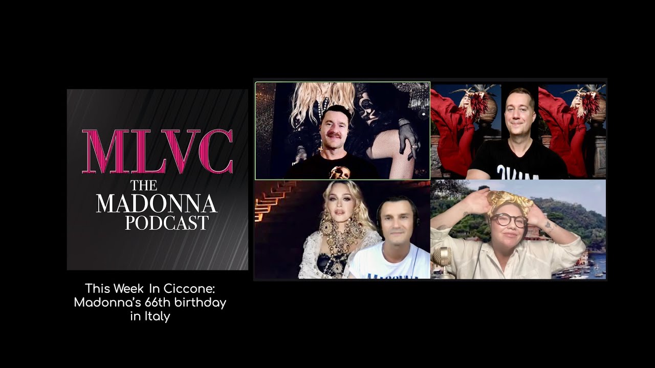 Madonna S 66th Birthday In Italy Audio Only Youtube