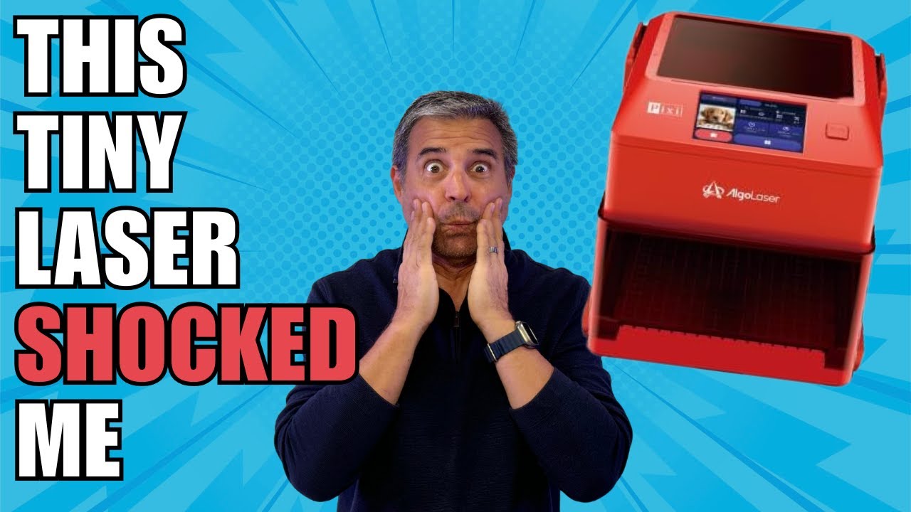 Tiny Laser Engraver Huge Results Algolaser Pixi Review Youtube