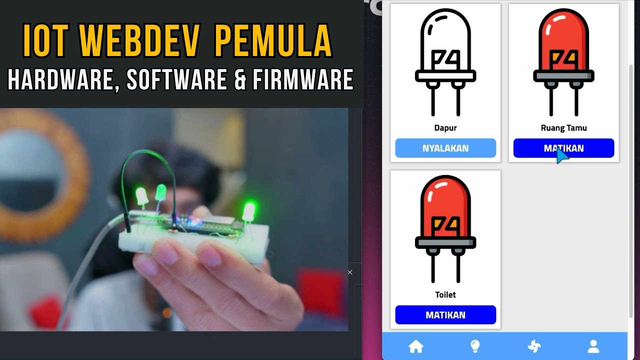 Tutorial Iot Web Development Untuk Pemula Youtube