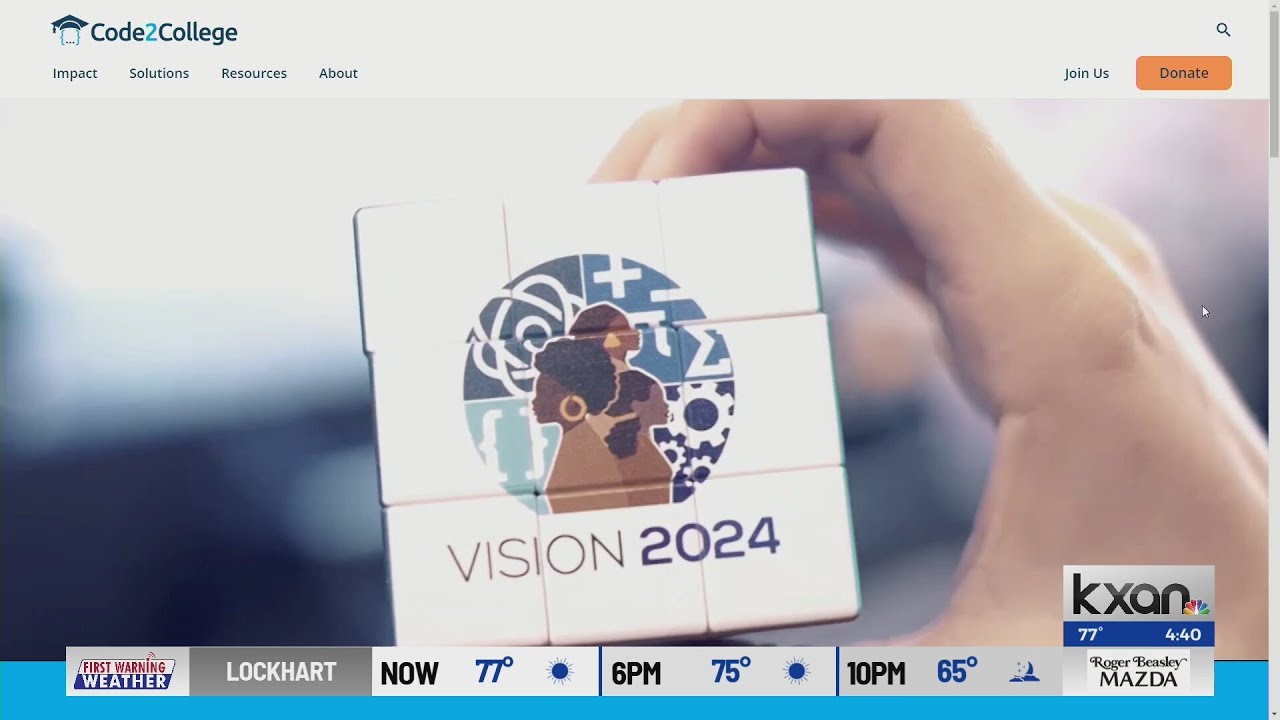 Insight How Code2college Works To Diversity Tech Field Youtube