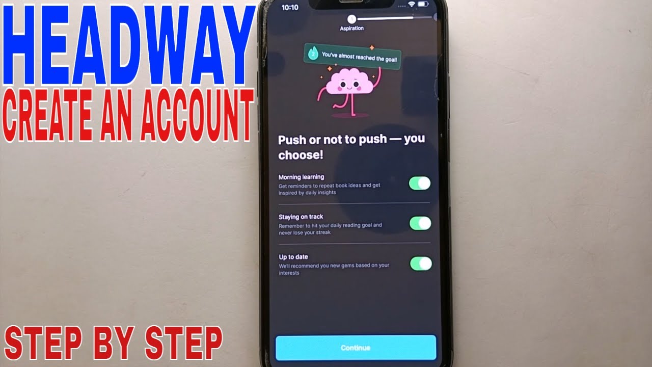 How To Create An Account On Headway рџ ґ Youtube