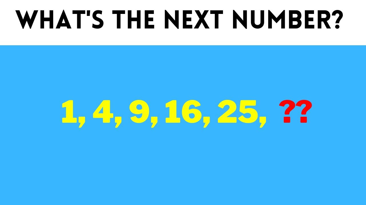 What S The Next Number Youtube
