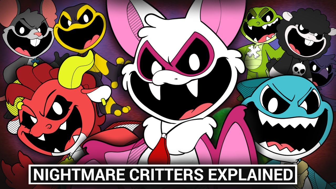 Poppy Playtime Chapter 4 The Nightmares Critters Explained Youtube