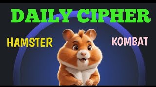 28 June Hamster Kombat Daily Cipher 28 June 2024 Dailycipher Qurban Ali ...