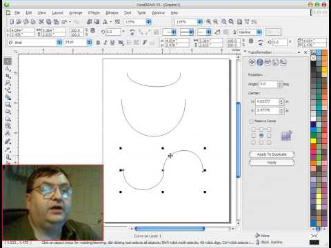 The Bezier Tool In Corel Draw Youtube