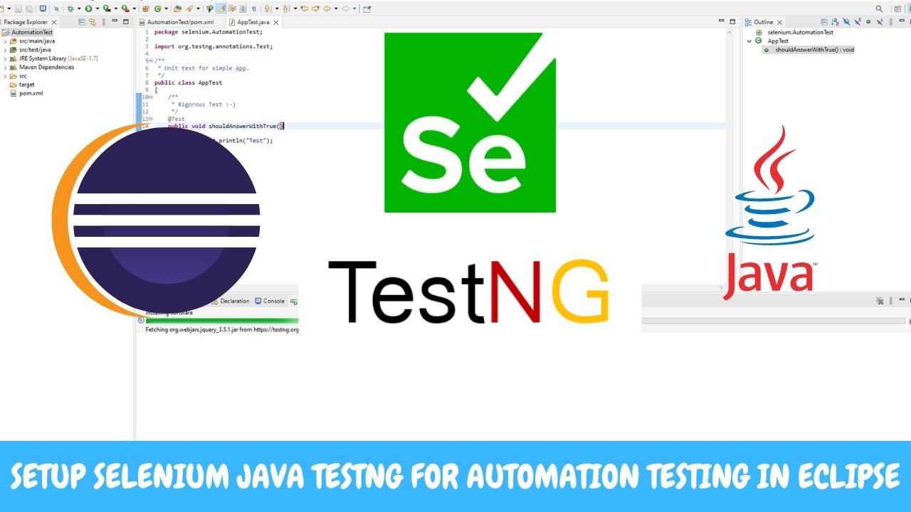 Part 2 Bagaimana Cara Install Selenium Java Dan Testng Di Eclipse