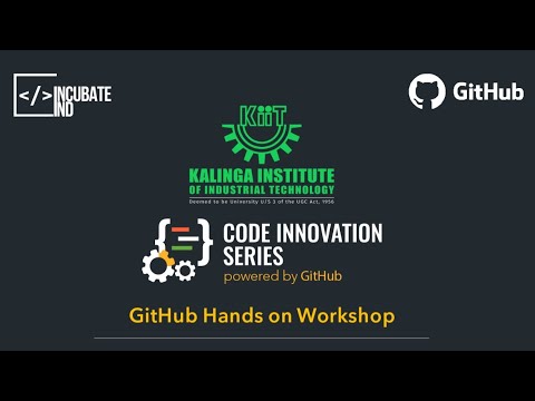 Github Hands On Workshop Code Innovation Series Youtube