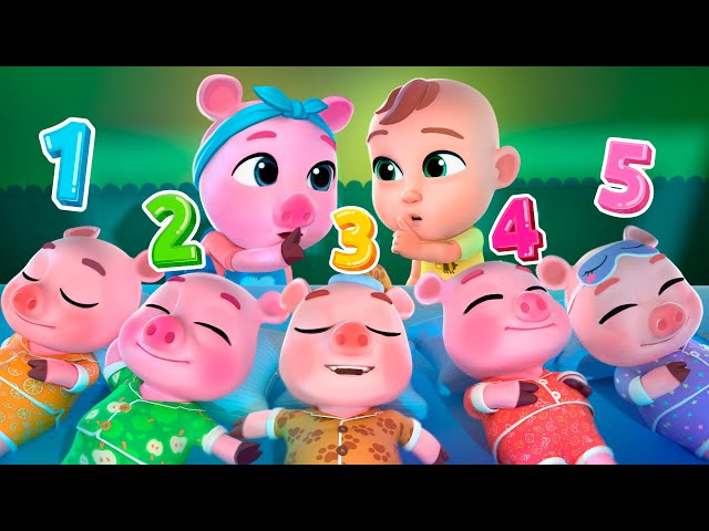 Ten In The Bed Farm Pigs Version Lalafun Nursery Rhymes Kids