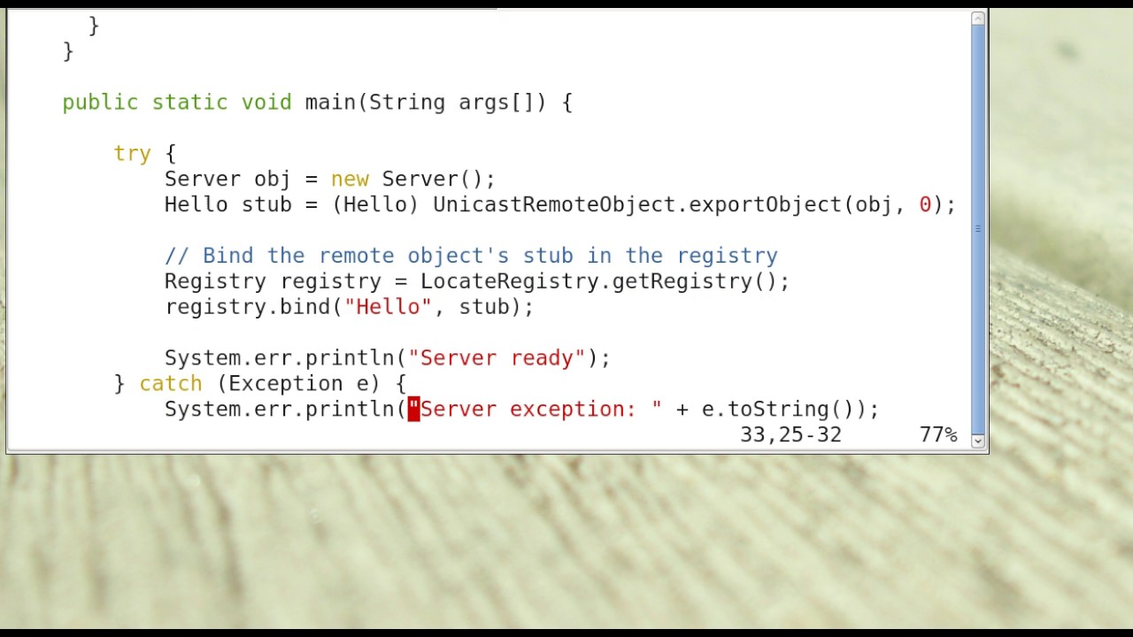 Rmi Program For Arithmetic Operation In Java Riskpna