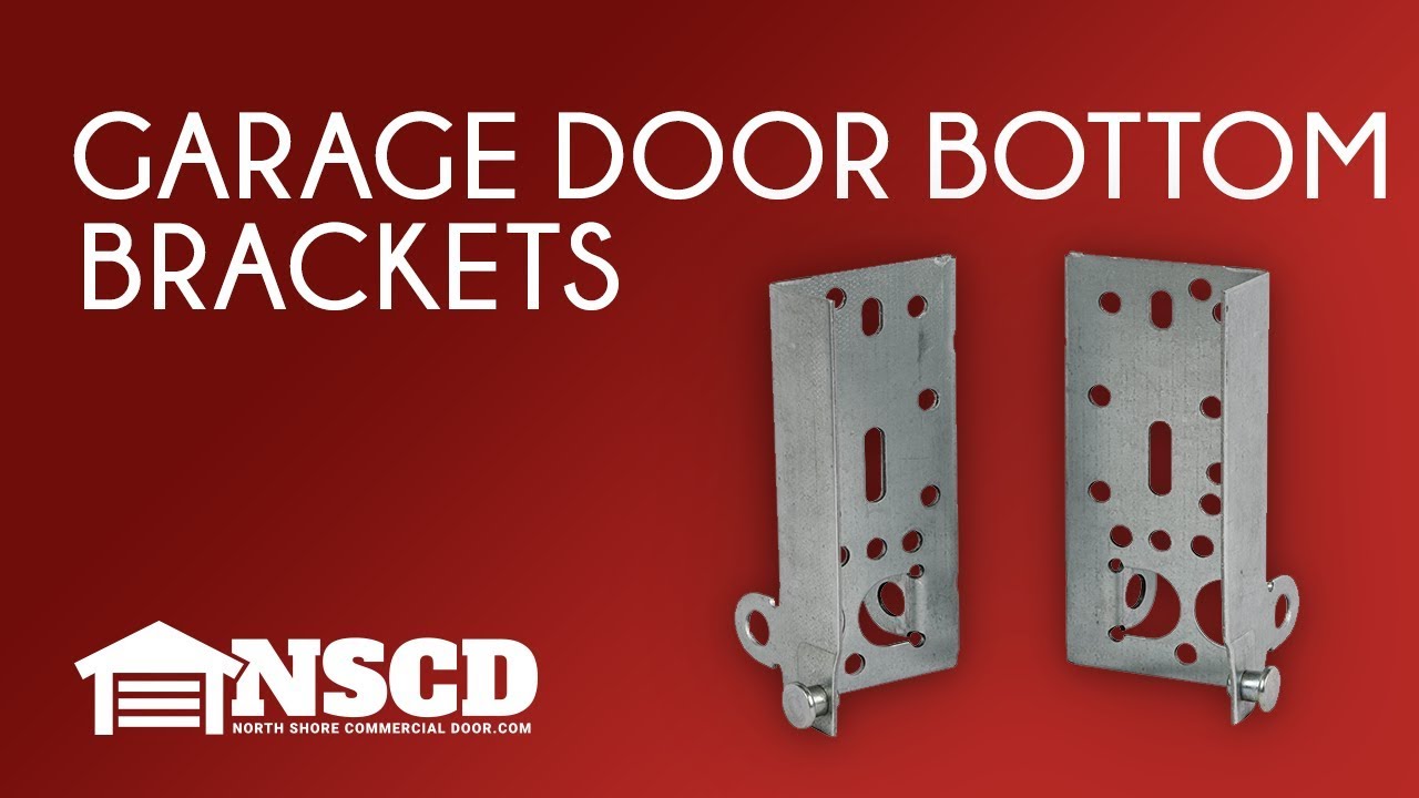 Garage Door Bottom Brackets By Action Direct Youtube