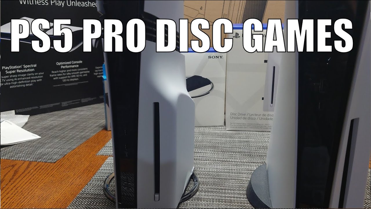 Ps5 Pro How To Install The Disc Drive Youtube