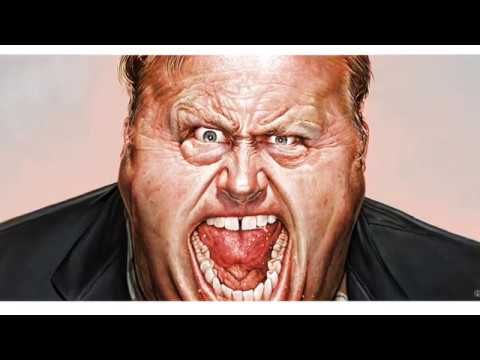 Alex Jones Caricature Timelapse Painting Youtube