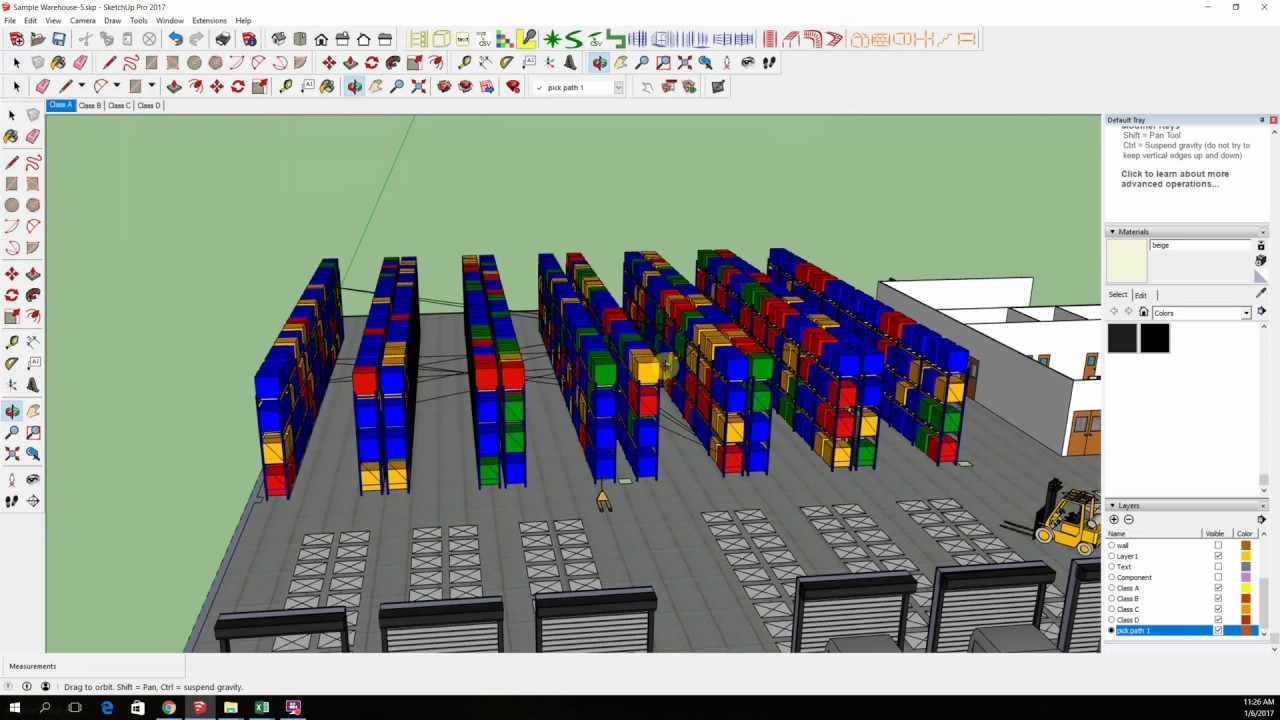 Creating A 3d Warehouse Heatmap With Sketchup And Excel Warehouse ... Creating A 3d Warehouse Heatmap With Sketchup And Excel Warehouse ...