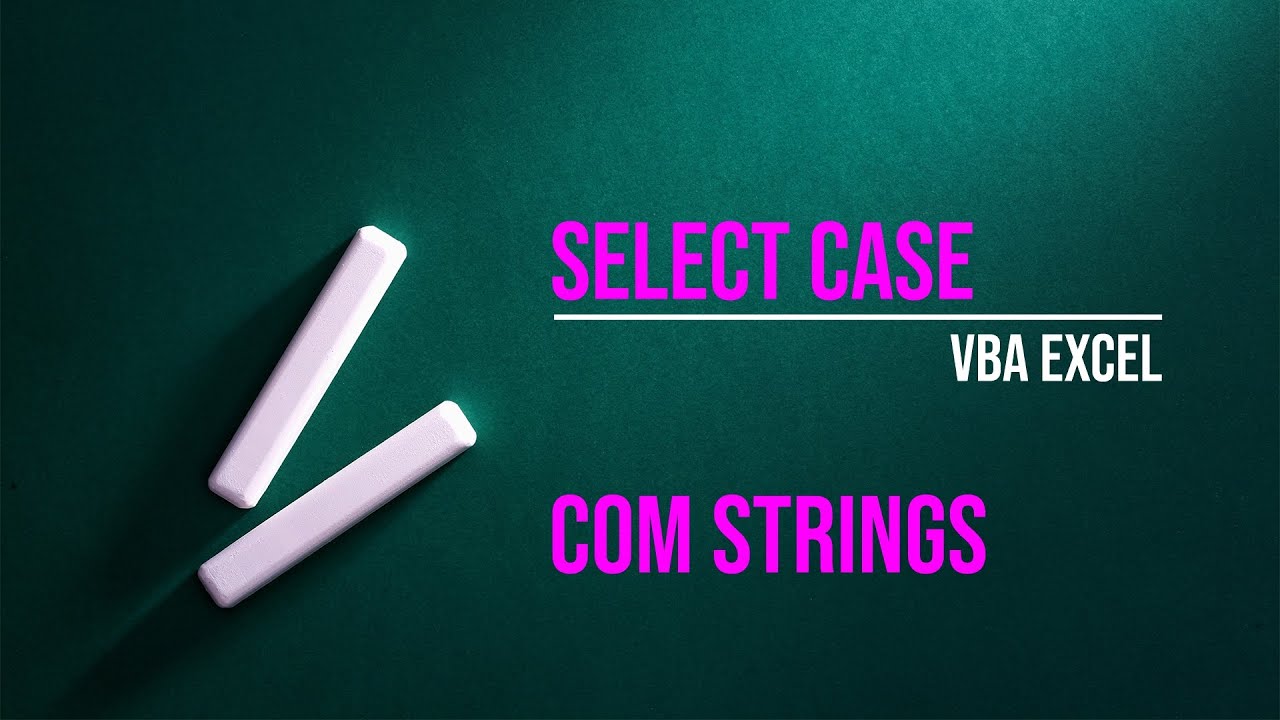 25 Aula Select Case Vba Excel Youtube