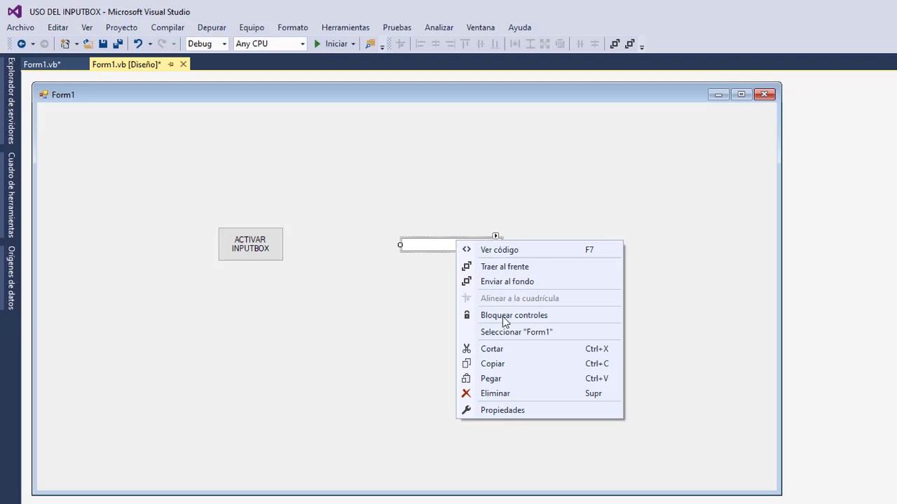Uso Del Inputbox En Visual Basic Net Youtube