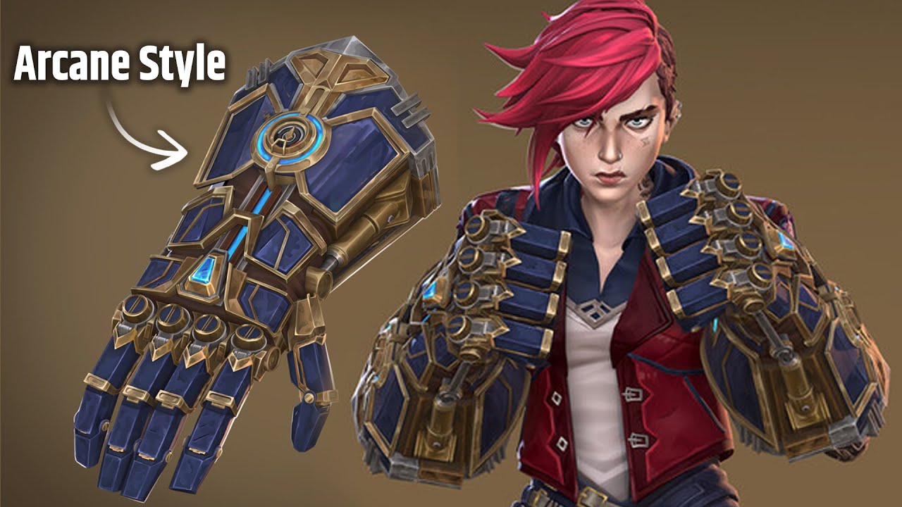 3d Art In Arcane Style Work Breakdown Youtube