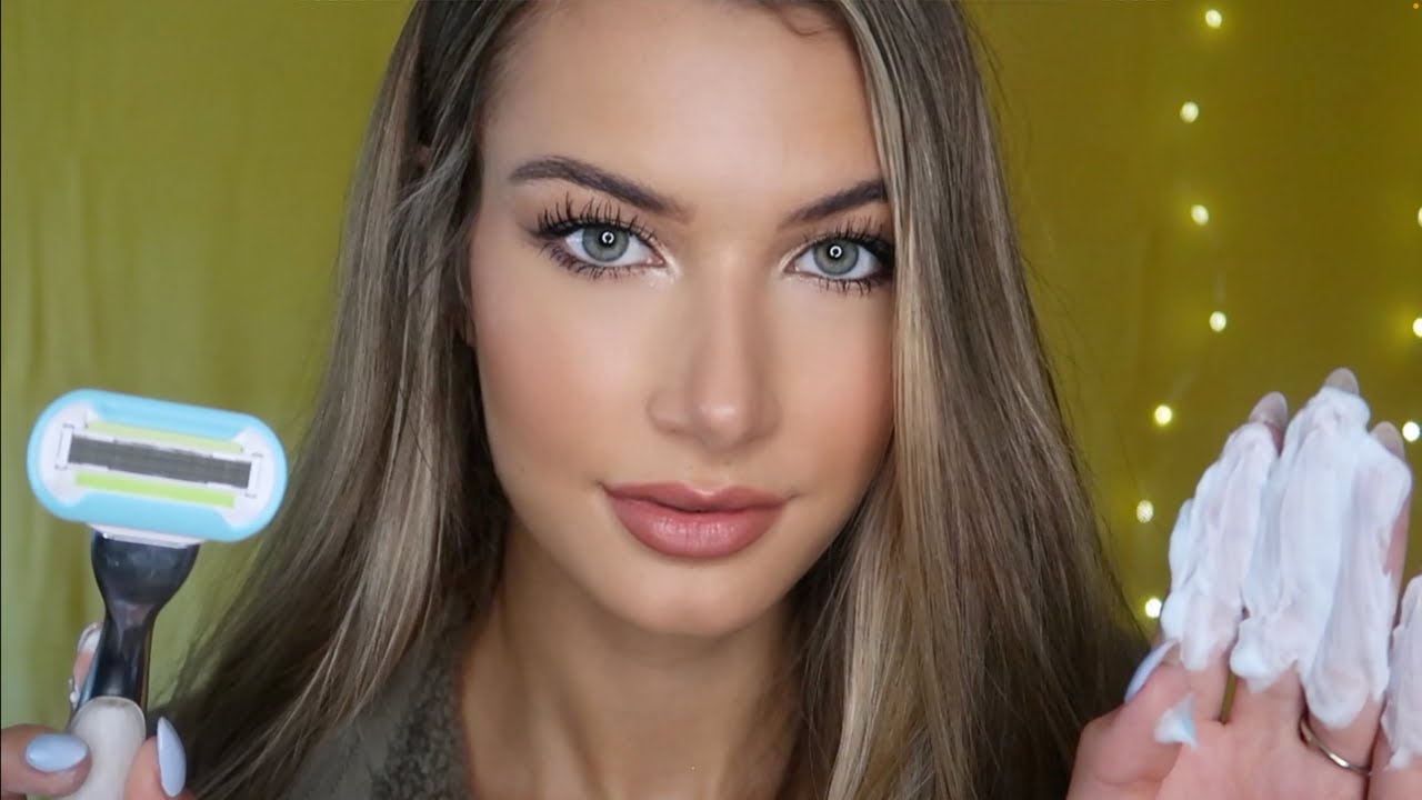 Asmr Relaxing Face Shave рџє Youtube