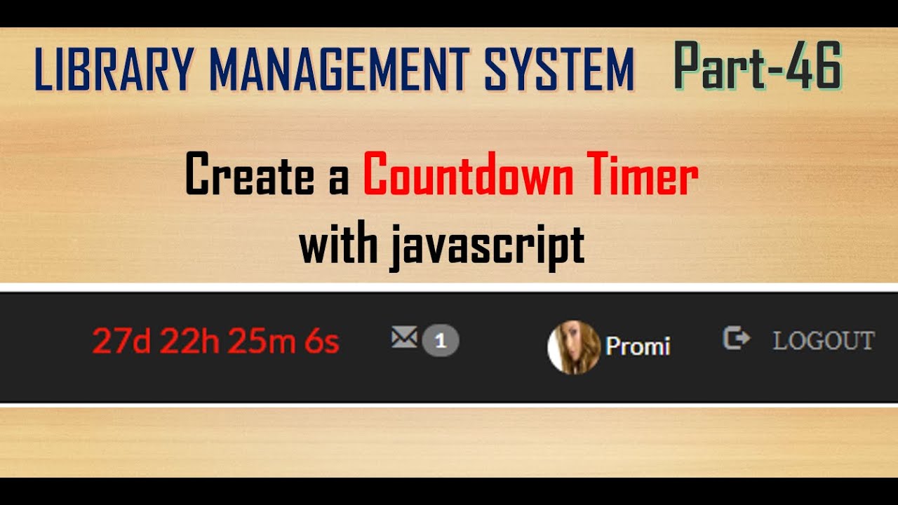 How To Add A Countdown Timer To Website Using Javascript And Php