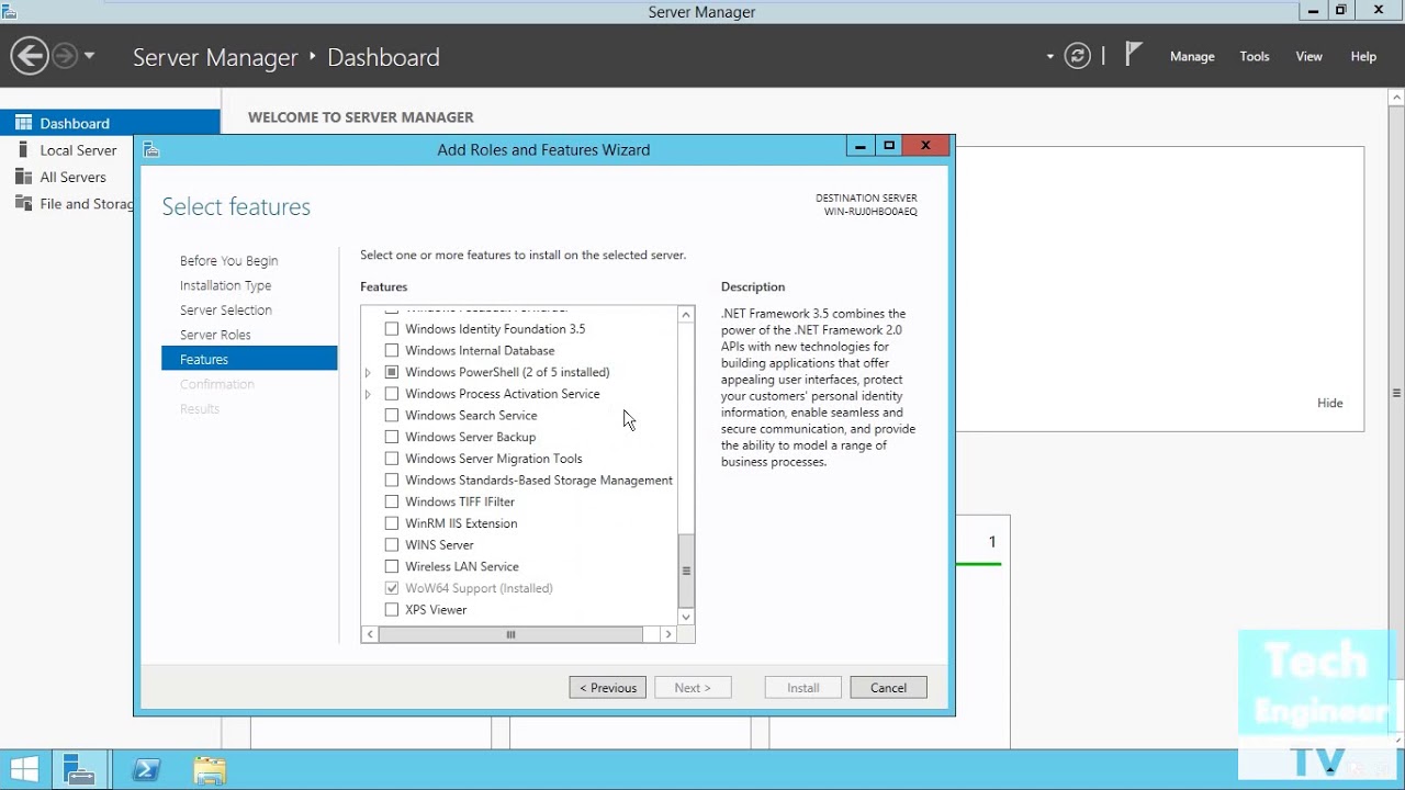 Server Manager Windows 10
