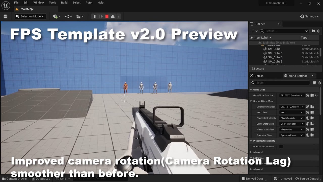 Fps Template Preview V2 0 Youtube