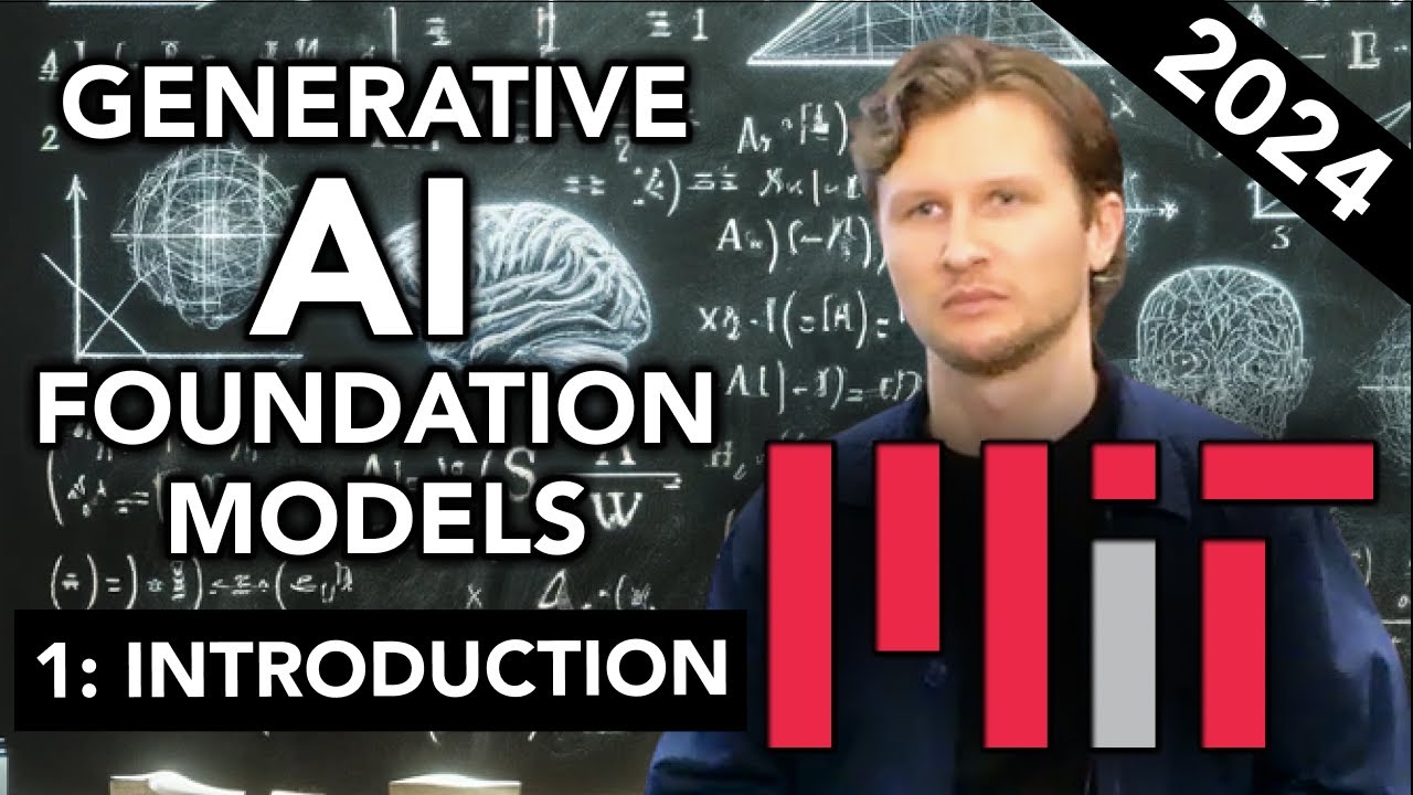 Mit 6 S087 Foundation Models Generative Ai Introduction Youtube