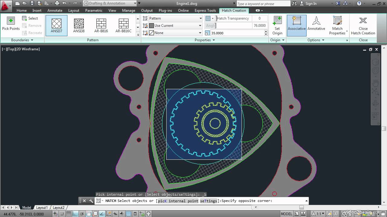Creating Hatch Patterns Youtube