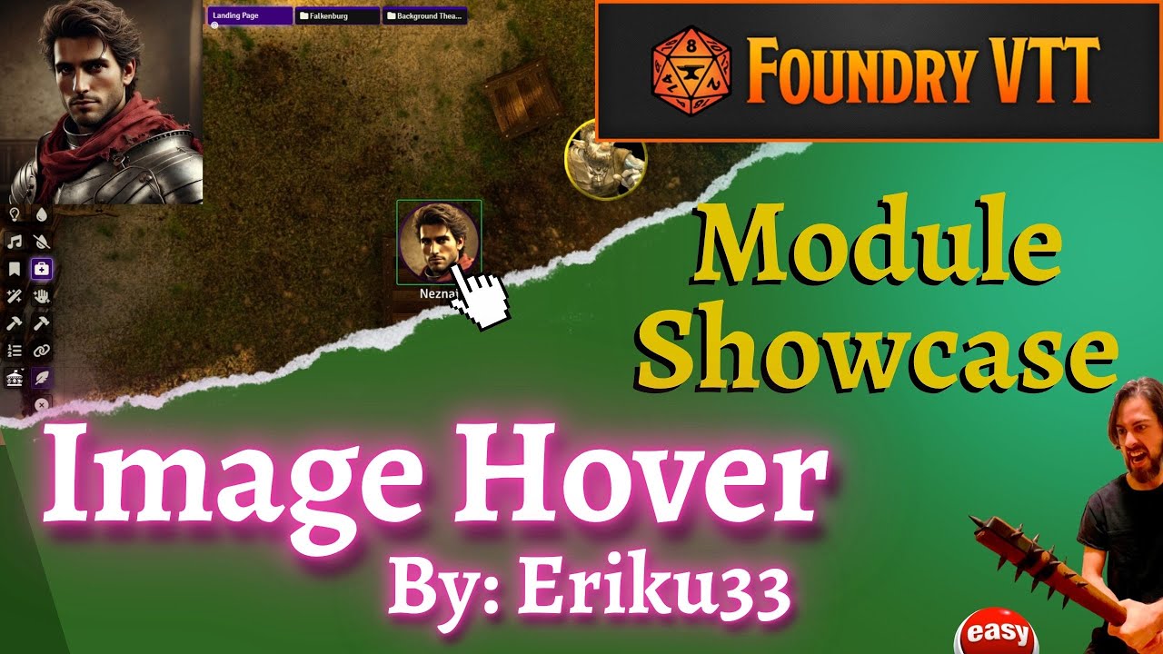 Foundry Vtt Module Showcase Image Hover By Eriku33 Youtube