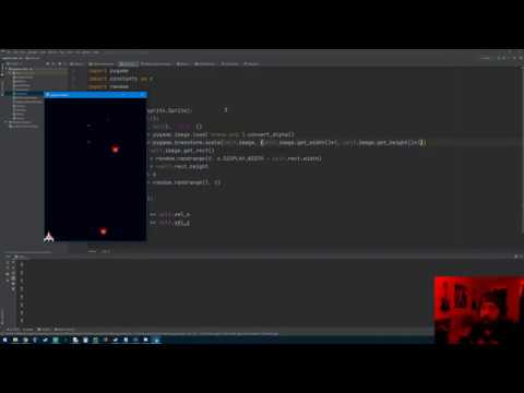 Pygame Tutorial Basics Galaga Style Game Part 6 Borders And Enemy