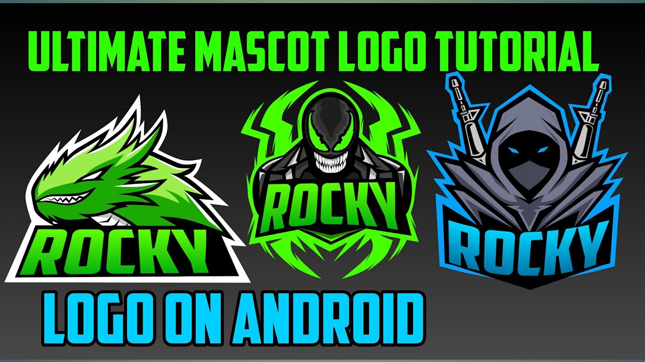 How To Make A Gaming Mascot Logo How To Make Gaming Logo For Youtube
