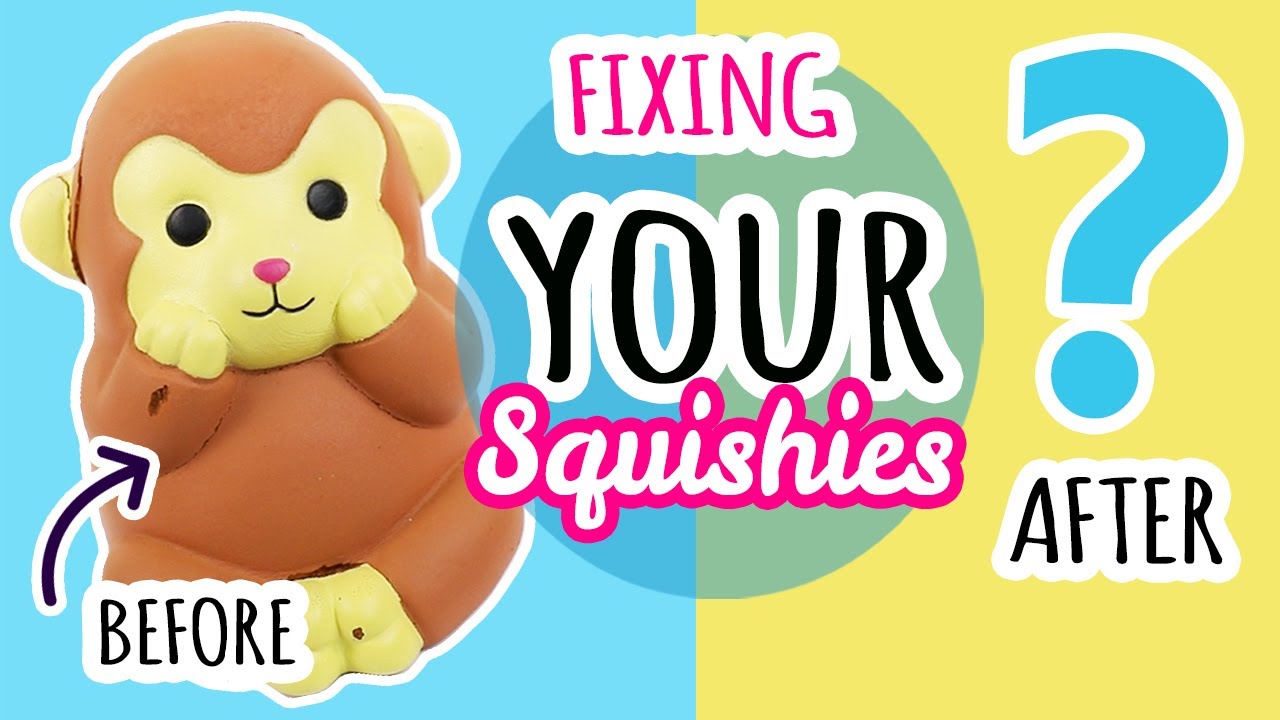 Squishy Makeovers Fixing Your Squishies 19 Youtube