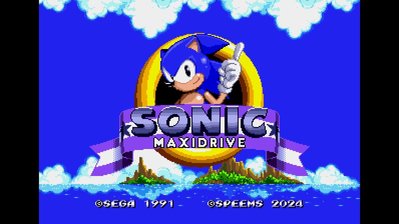 Sonic Rom Hack Sonic Maxidrive Complete Playthrough Youtube