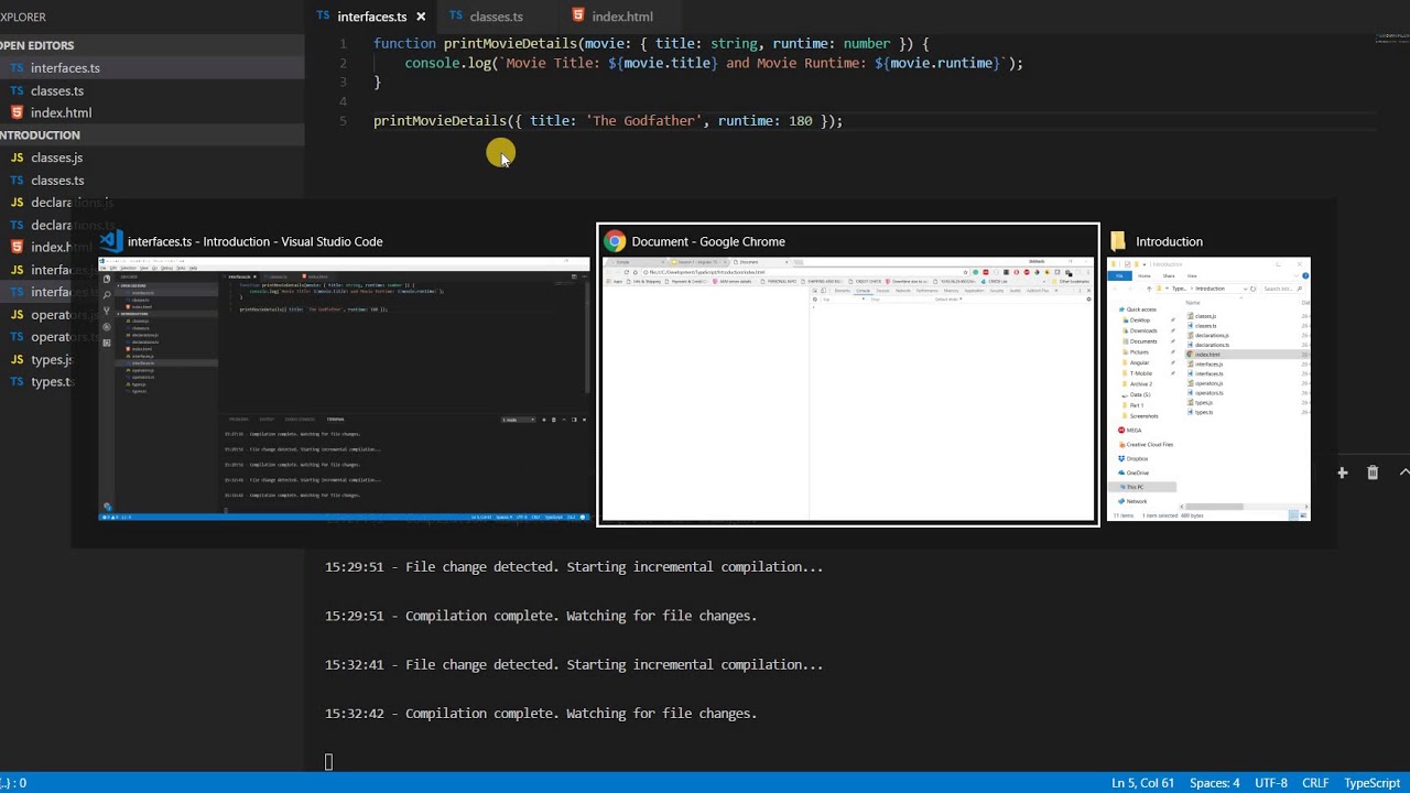 Angular Training Part 1 Interfaces Youtube
