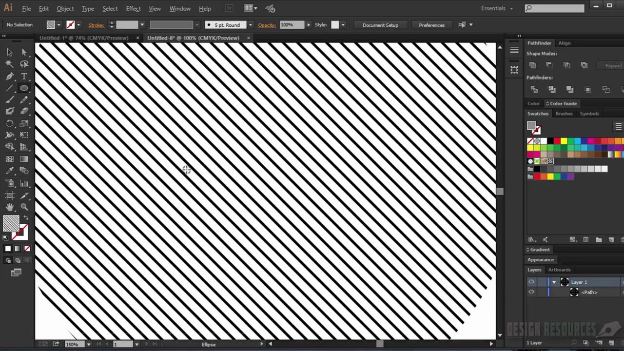 How To Create Your Own Pattern Swatch In Illustrator At Audrey