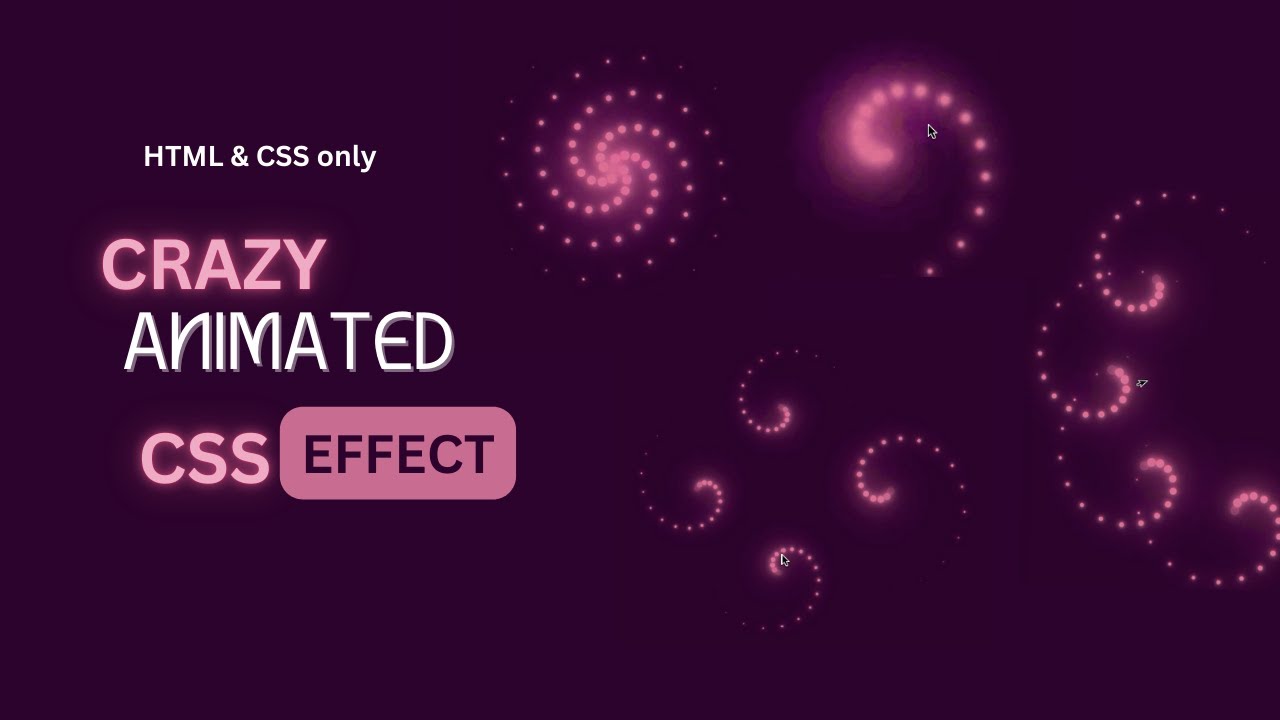 Beautiful Css Animation Effect Using Html Css Only Youtube