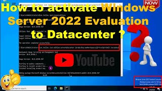Activate Windows Server 2022 Datacenter Using Dism How To Activate ...