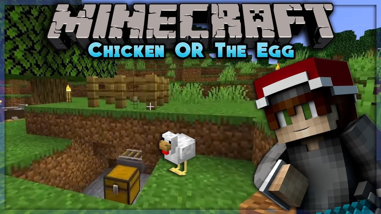 Chicken Or The Egg Minecraft 1 15 Survival Youtube