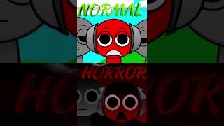 Incredibox Sprunki Oc Mod Anime Normal Version Vs Horror Version