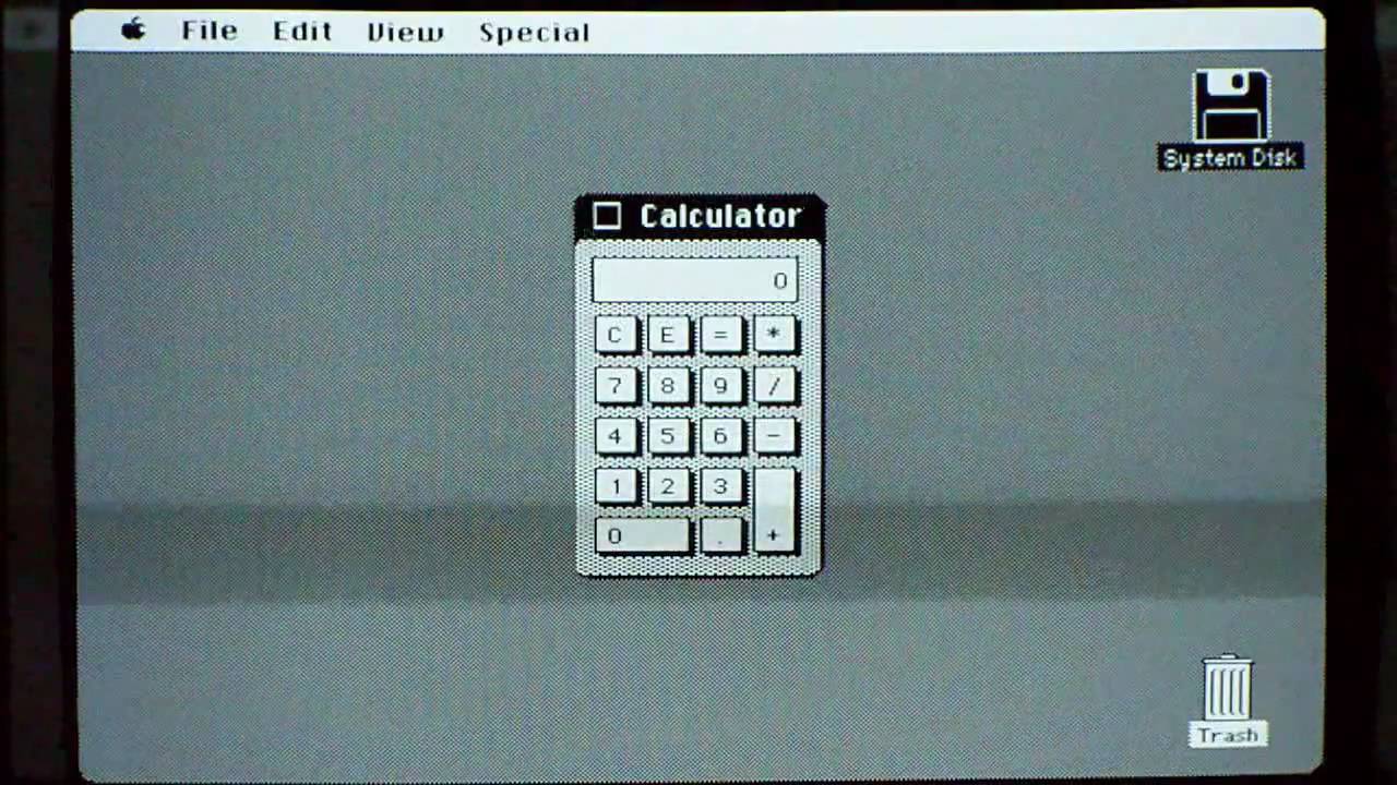 1984 Apple Macintosh Interface