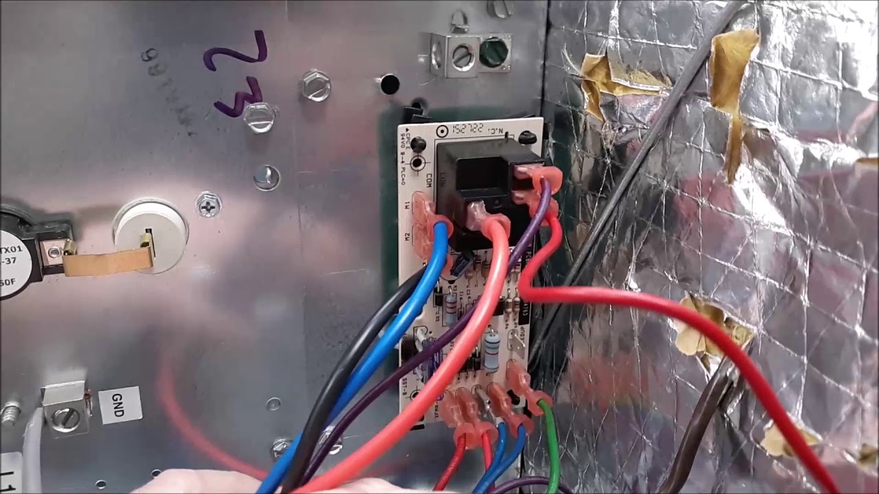 Troubleshooting Goodman Fan Control Blower Board Youtube