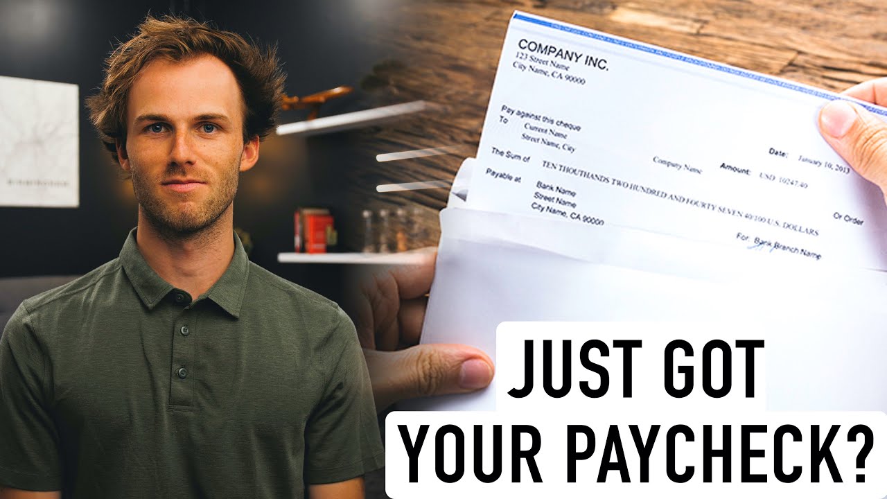 What To Do When You Get Your Paycheck Best Practices Youtube