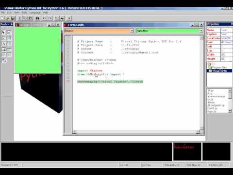 Visual Tkinter Youtube