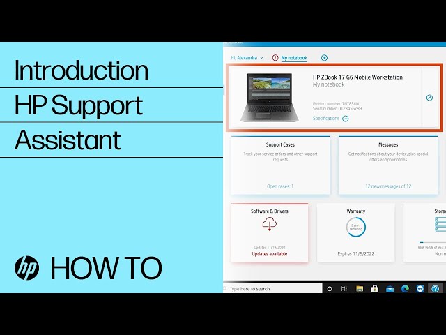 Introduction Hp Support Assistant 8 Hp Hp Support Youtube