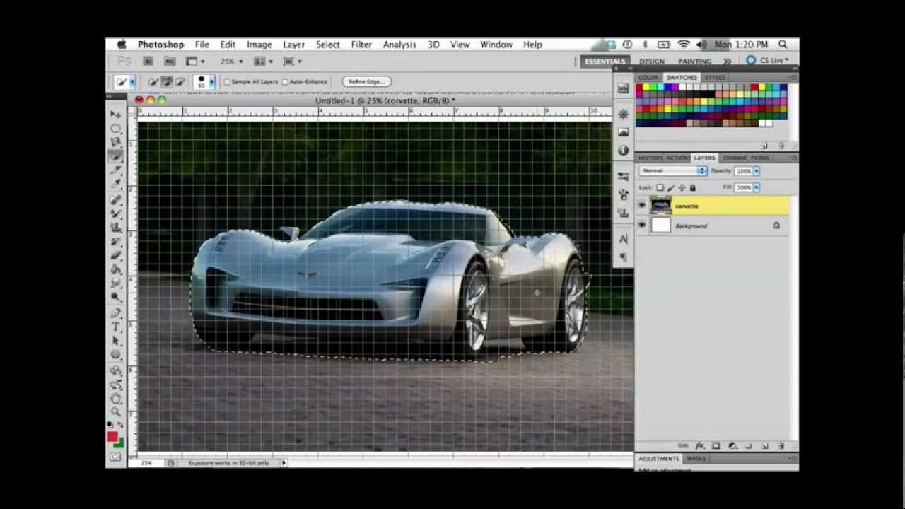 Rasterize The Layer In Photoshop Youtube