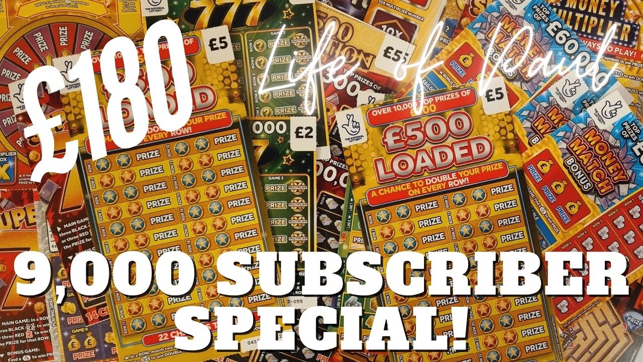 9000 Subscriber Special 180 Of Scratch Cards Youtube