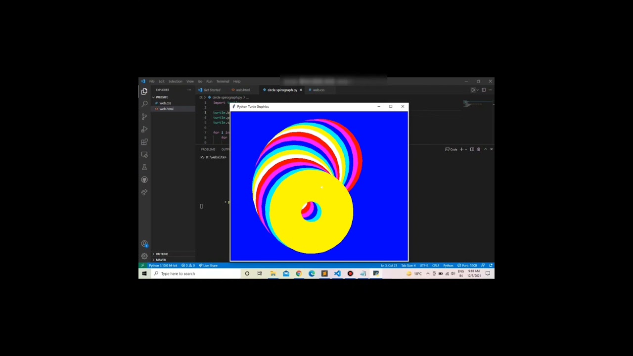 Animation In Python How To Create Animation In Python Python Program To